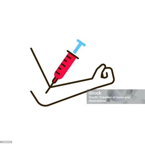 혈액 검사 호르몬 색상 라인 아이콘 의료 및 과학 개념 실험실 진단 웹 모바일 앱 프로모션을 위한 픽토그램 Ui Ux 디자인 요소입니다 개념에 대한 스톡 벡터 아트 및 기타