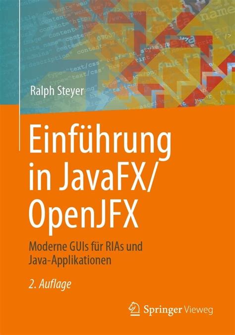 Einführung in JavaFX OpenJFX ebook Ralph Steyer 9783658355395