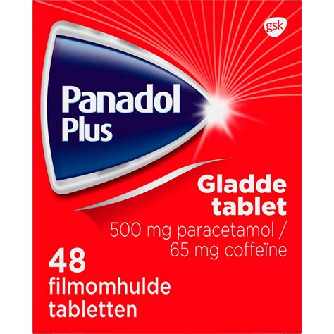 Panadol Plus Gladde Tablet Paracetemol Filmomhuld 48 Ea Etos