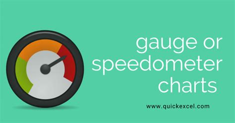 How To Make Gauge Or Speedometer Charts In Excel Quickexcel