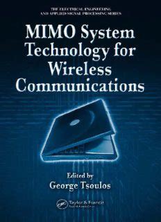 Download MIMO System Technology For Wireless Communications Electrical Engineering Applied