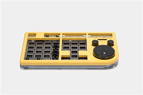 megalodon doio triple knob 38 keyboard with oled screen