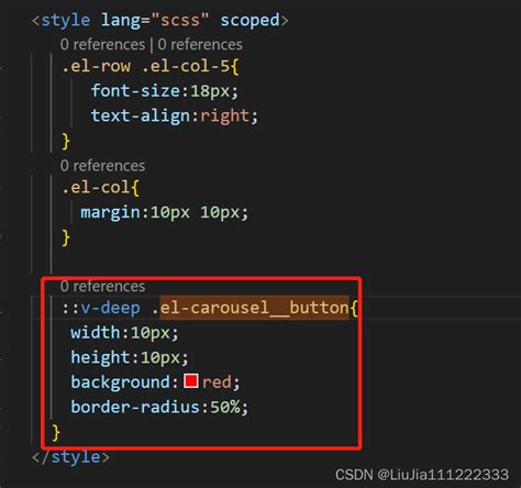 css less scss中的深度选择器结合elementUi使用 scss深度选择器 CSDN博客