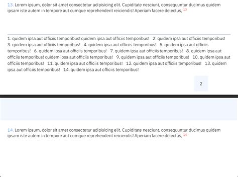 Footnote Is Appearing On Page Before Its Call Issue Kozea