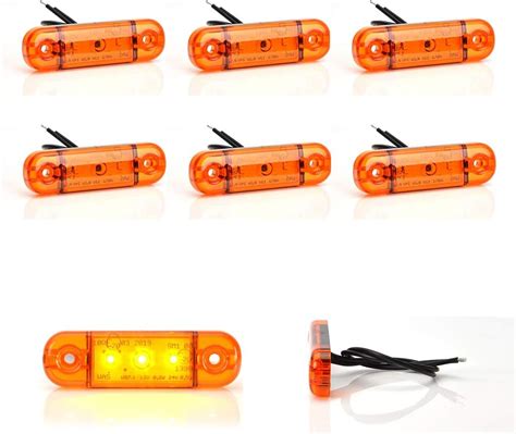 Led Martin® 6er Sparset Umrissleuchte Orange 12 24v Begrenzungsleuchte