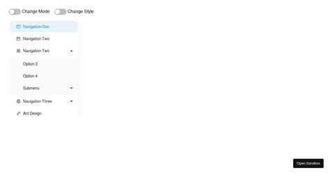 switch the menu type antd 5 9 4 codesandbox