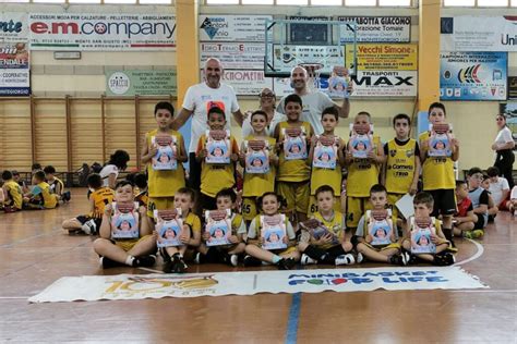 A Piane Di Montegiorgio La Festa Provinciale Del Minibasket Comitato