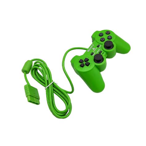 قیمت و خرید دسته سونی پلی استیشن 2 Ps2 سبز سیم ابریشمی