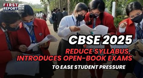 Cbse 2025 Reduce Syllabus And Introduces Open Book Exams