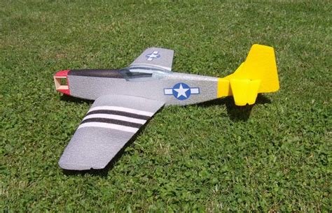 P 51 Mustang Epp Biely Epa Kategória 840mm Splash Rcprofi Sk
