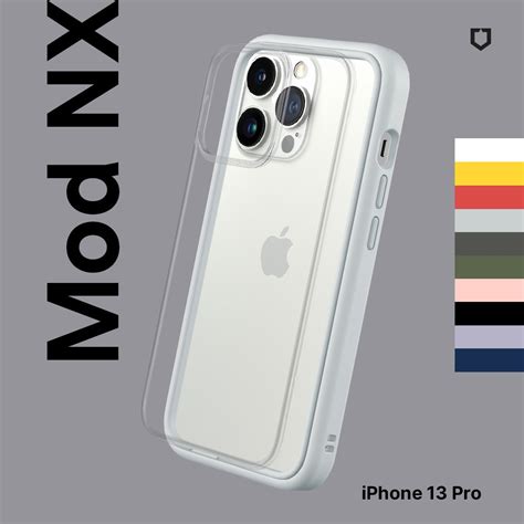 犀牛盾 適用iphone 13 Mini1313 Pro13 Pro Max Mod Nx防摔邊框背蓋兩用手機殼 Beecost