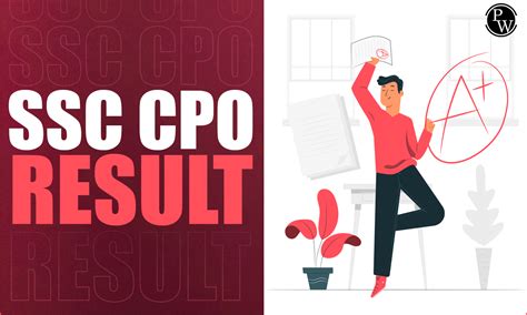 SSC CPO Result Out For PET PST On Ssc Gov In Check PDFs