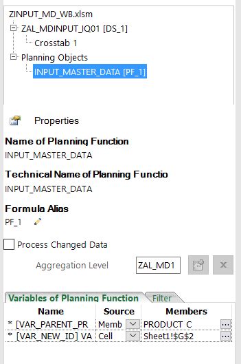 Bpc Embedded Model Master Data On The Fly Sap Community