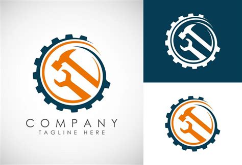 Maintenance Logo Emblem Vector Art Icons And Graphics For Free Download