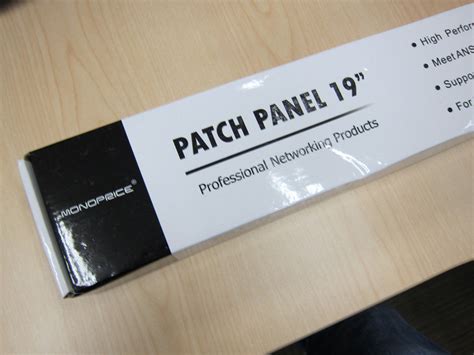 Monoprice Cat6 Patch Panel 110 Type 24 Ports Patnotebook