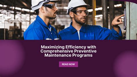 Comprehensive Preventive Maintenance Programs Guide Knack