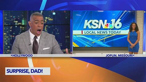 Surprise Ktlas Chris Schauble Receives Emotional Birthday Surprise Ktla