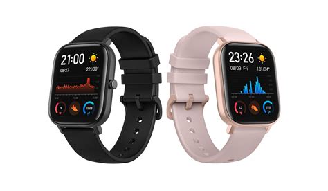 Relógio Amazfit GTS A1914 - Preto (Rosa) | Xiaomi Curitiba
