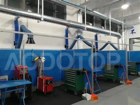 Aodotop Portable Ceiling Fume Extractor Industrial Fume Exhaust Spot