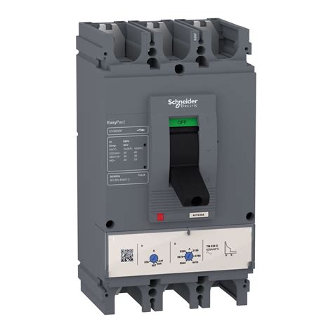 Interruptor Automatico En Caja Moldeada Regulable 3p 600a 36ka 380vac