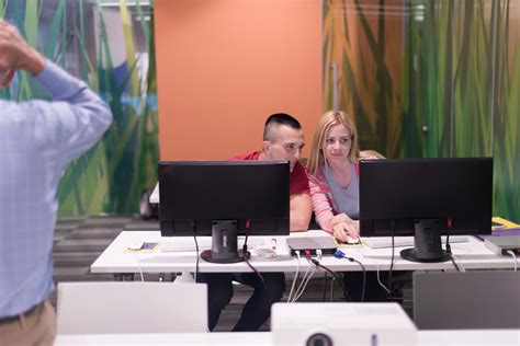 Teacher And Babes In Computer Lab Classroom 12443491 Stock Photo At Vecteezy