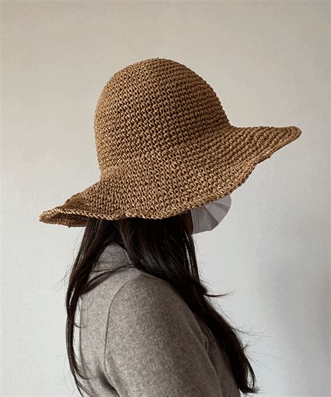 [특가할인] 와이어 밀짚모자 라탄 버킷햇 벙거지 에이블리