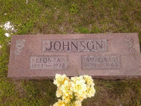 Leon Amos Johnson 1893 1972 Monumento Find A Grave