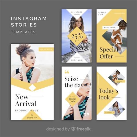 Instagram 的時尚銷售故事模板矢量 從freepik下載免費優質矢量 Freepik
