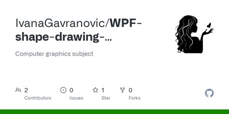 GitHub IvanaGavranovic WPF Shape Drawing Application Computer Graphics Subject