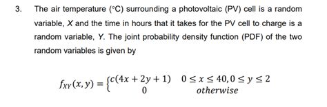 Solved B Determine The Correlation Coefficient For X And Y Chegg