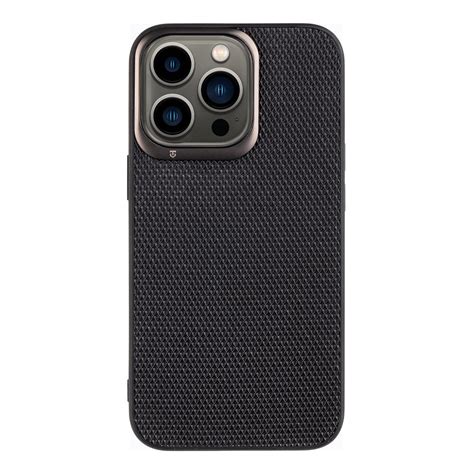 Tactical Blast Pit Cover хибриден удароустойчив текстилен кейс за iPhone Pro черен Цена