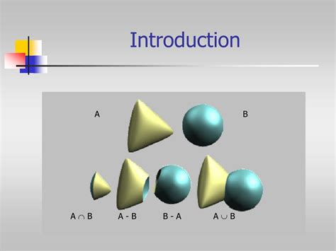 Ppt Boolean Operations On Subdivision Surfaces Powerpoint