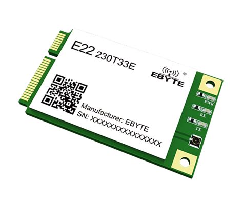 e22 230t33e sx12 spi soc uart module