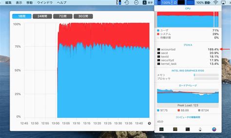 Macos 1015 Catalinaアップデート後にcpu使用率が100を超えて動作する「accountsd」を修正する方法