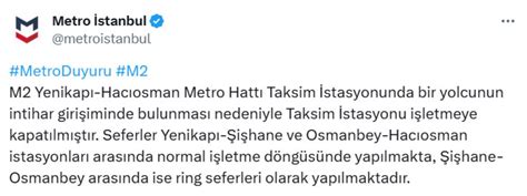 Taksim Metro İstasyonu nda intihar girişimi Son Dakika Türkiye