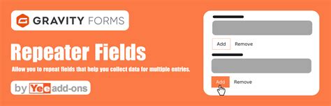 repeater fields for gravity forms plugin —