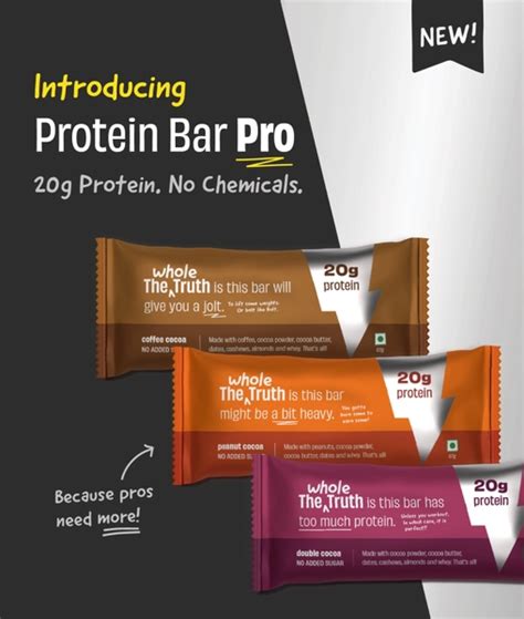 Protein Bars Pro The Whole Truth Foods