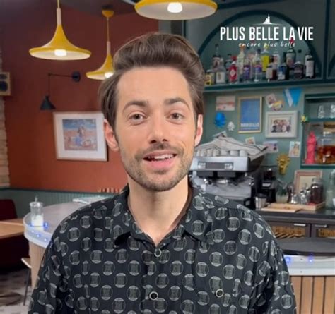 Ulysse Kepler dans Plus belle la vie sur TF1 avec Jérémy Charvet un