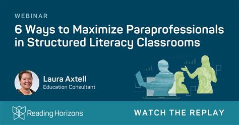 6 Ways To Maximize Paraprofessionals In Structured Literacy Classrooms