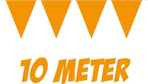 Folat Vlaggenlijn Oranje 10 Meter WK Voetbal 2026 WK Voetbal