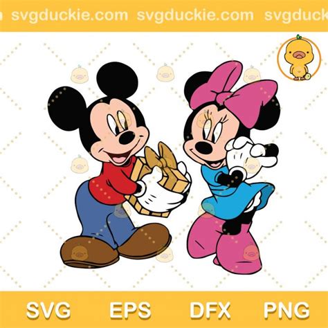 Mickey Love Minnie Christmas Svg Mickey And Minnie