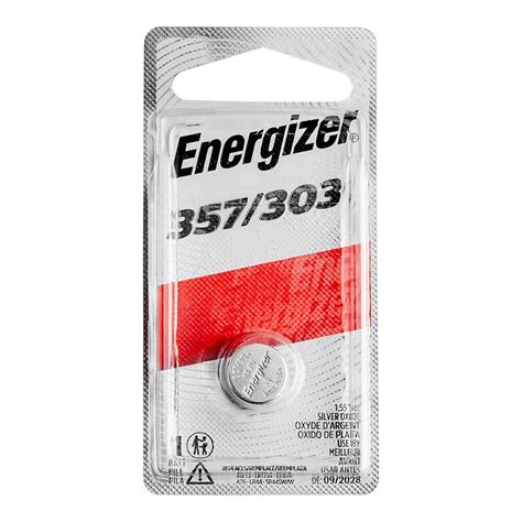 Energizer 357303 15v Silver Oxide Button Cell Battery 357bpz