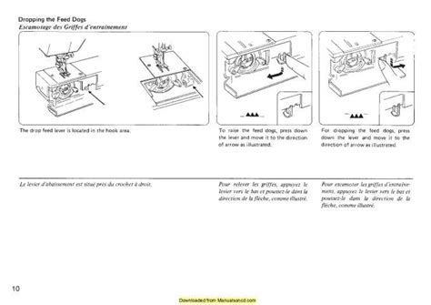 Janome New Home L 332 L 333 Sewing Machine Instruction Manual