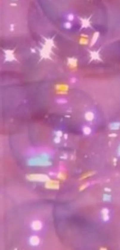 Purple Bubble Aesthetic Wallpaper Free Download