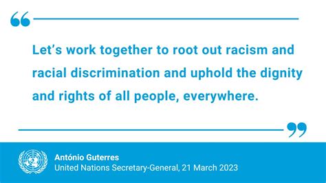 United Nations On Twitter Lets Work Together To Root Out Racism