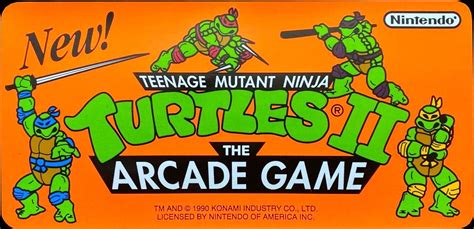 Teenage Mutant Ninja Turtles II The Arcade Game Images LaunchBox Games Database