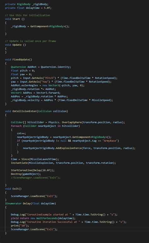 Waitforseconds Problem Unity Engine Unity Discussions