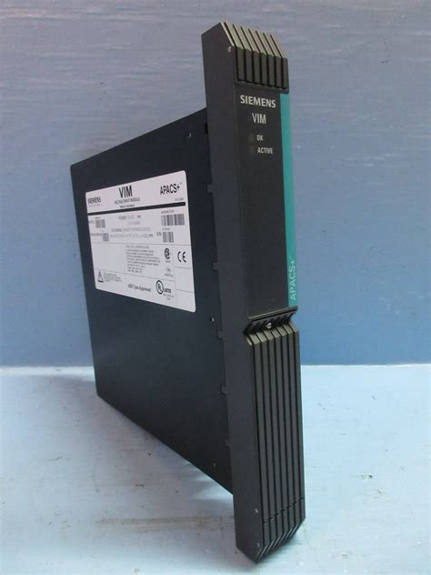 Siemens 39vimccn A5e0028217507 Apacs Vim Voltage Input Module Moore