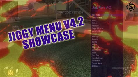 Black Ops 2 Jiggy Menu 4 2 Showcase Gsc Mod Menu Jtag Rgh Tu18 1 19 Mod
