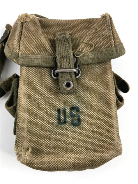 U S Pouch Small Arms Ammunition Universal M1956 2nd Pattern Used